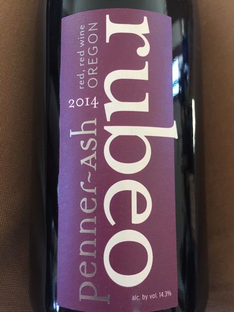 2014 Penner-Ash Rubeo, USA, Oregon - CellarTracker