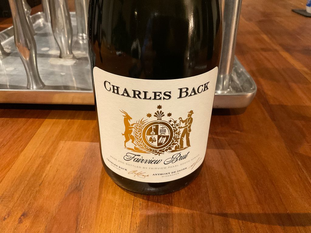 2018 Fairview Charles Back Brut Viognier/Grenache/Grenache Blanc, South ...