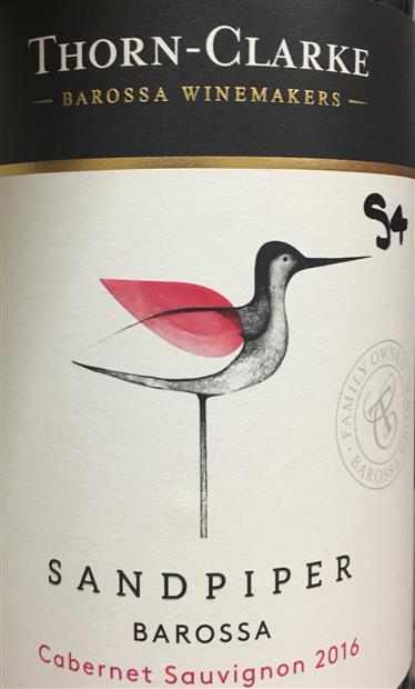 2015 Thorn-Clarke Cabernet Sauvignon Sandpiper, Australia, South ...