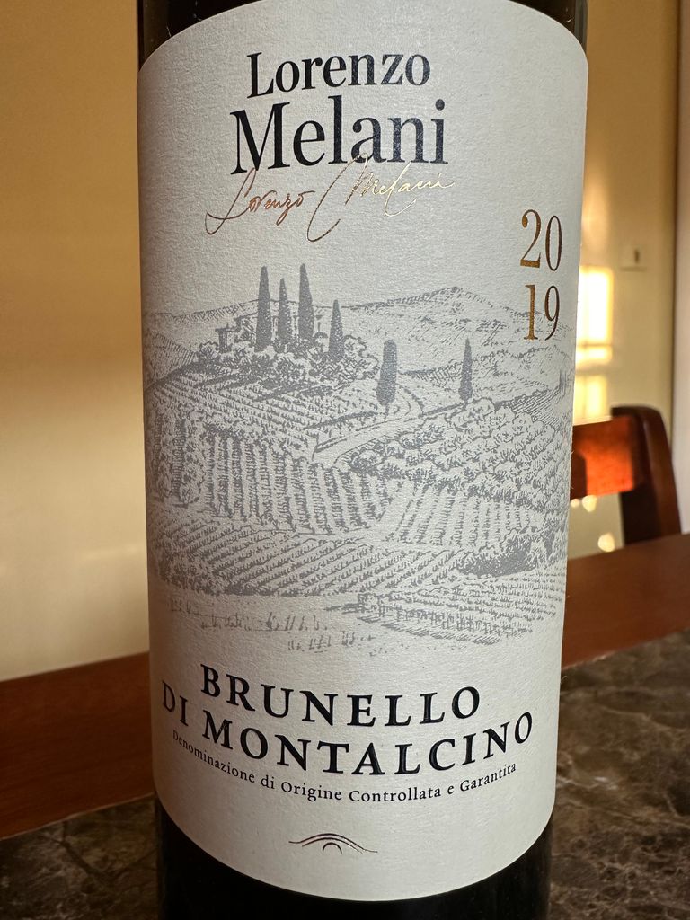 2019 Cantina di Montalcino Brunello di Montalcino Lorenzo Melani, Italy ...