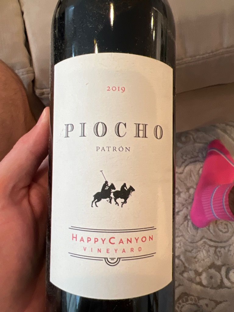 2019 Happy Canyon Vineyard Piocho Patron, USA, California, Central ...