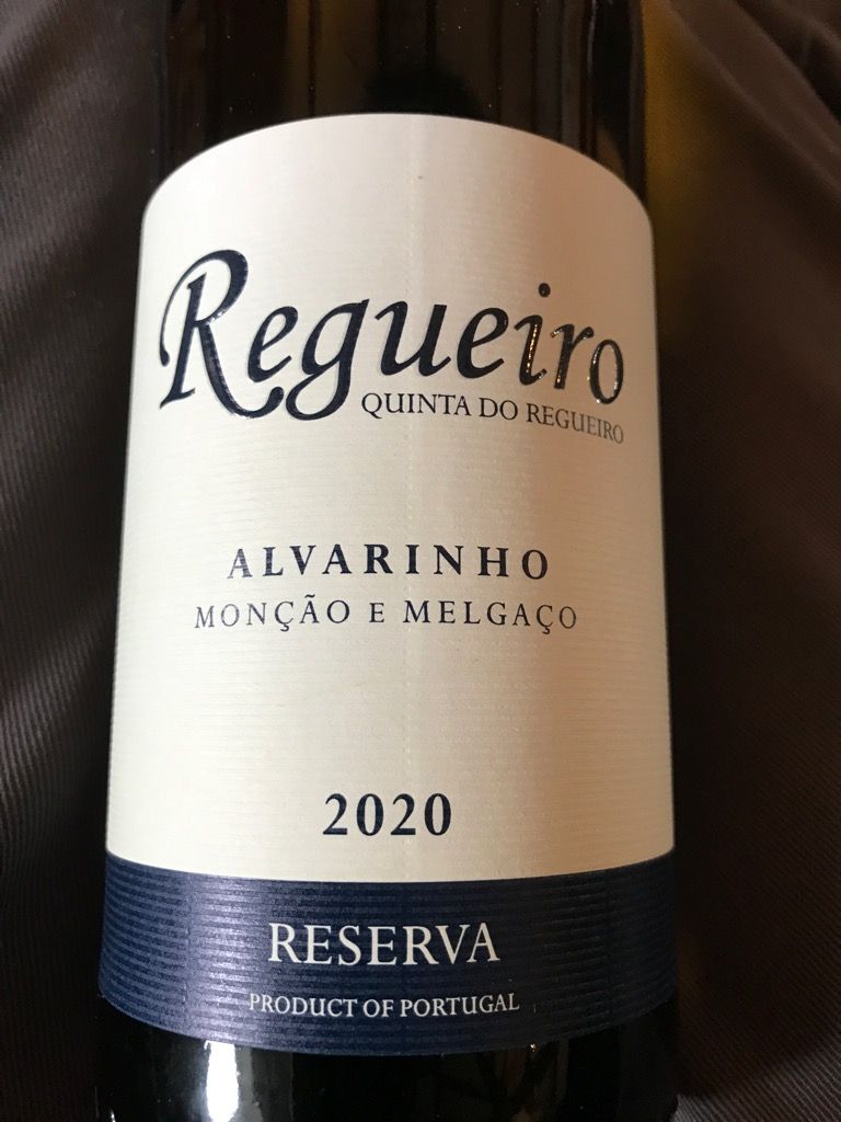 2020 Quinta do Regueiro Alvarinho Vinho Verde Branco Reserva, Portugal ...