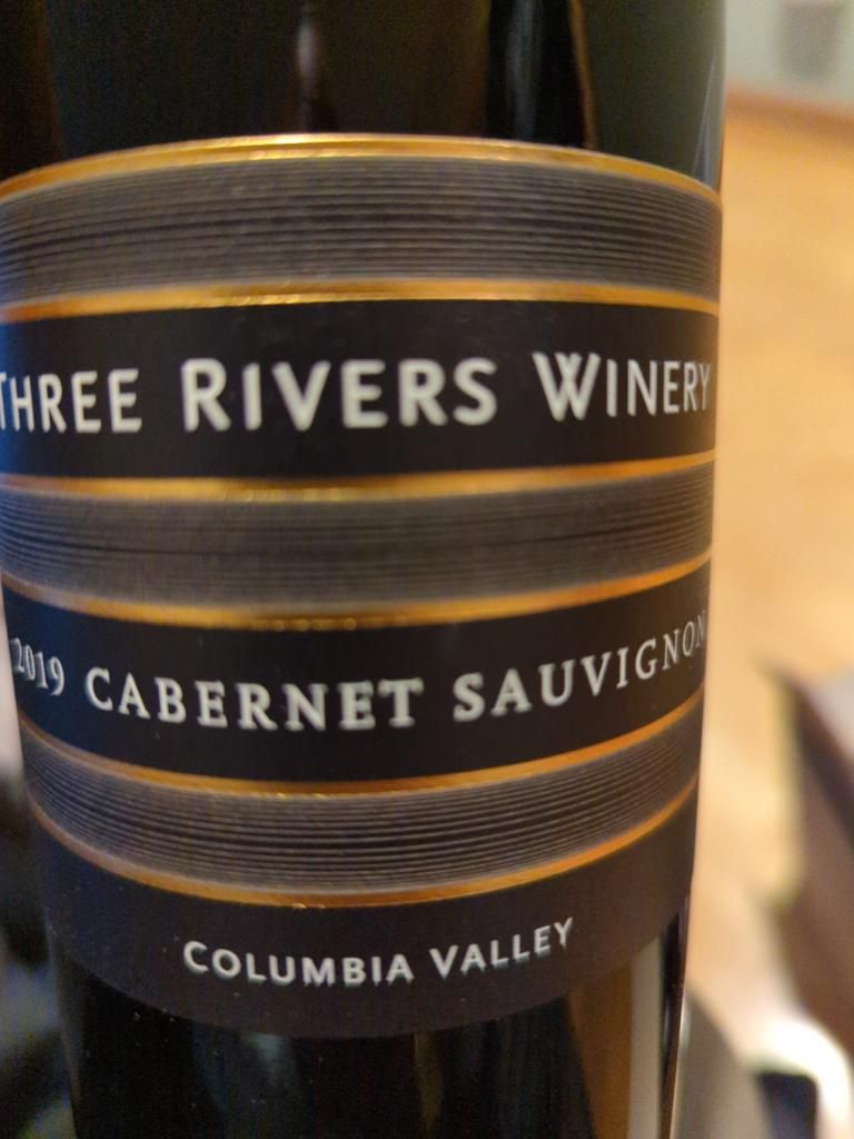 2019 Three Rivers Winery Cabernet Sauvignon Columbia Valley, USA ...