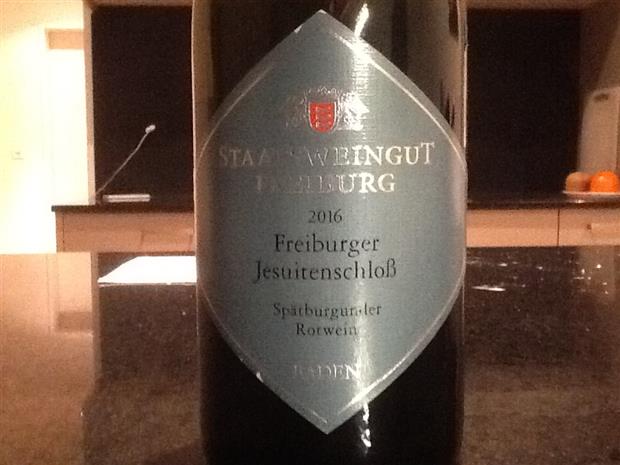2021 Staatsweingut Freiburg Jesuitenschloss Spätburgunder Erste Lage ...