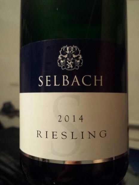 2014 Selbach Riesling, Germany, Mosel Saar Ruwer - CellarTracker