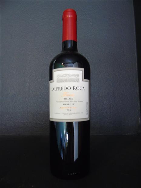 2020 Alfredo Roca Malbec, Argentina, Mendoza, San Rafael - CellarTracker