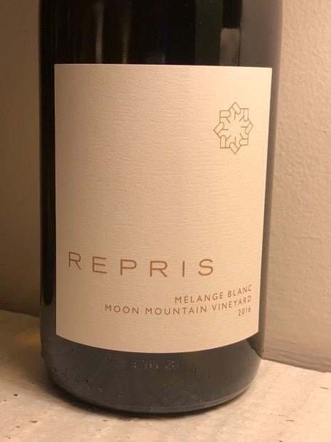 2016 Repris Mélange Blanc Moon Mountain Vineyard, USA, California ...