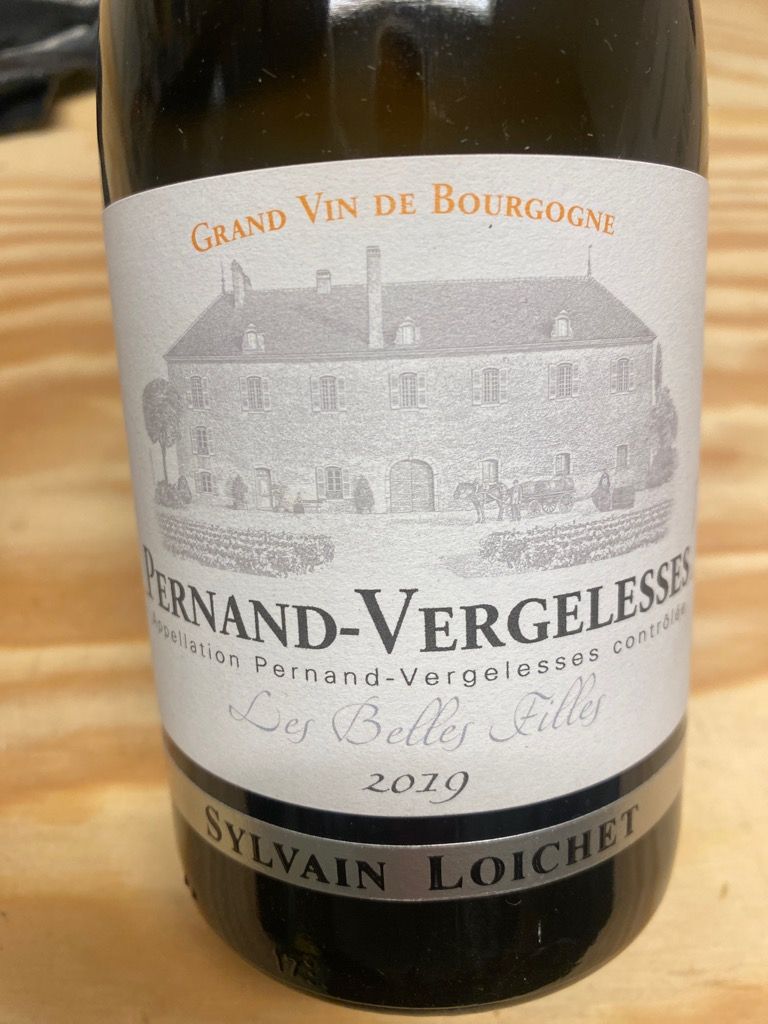 2019 Maison Sylvain Loichet Pernand-Vergelesses Belles Filles Blanc ...