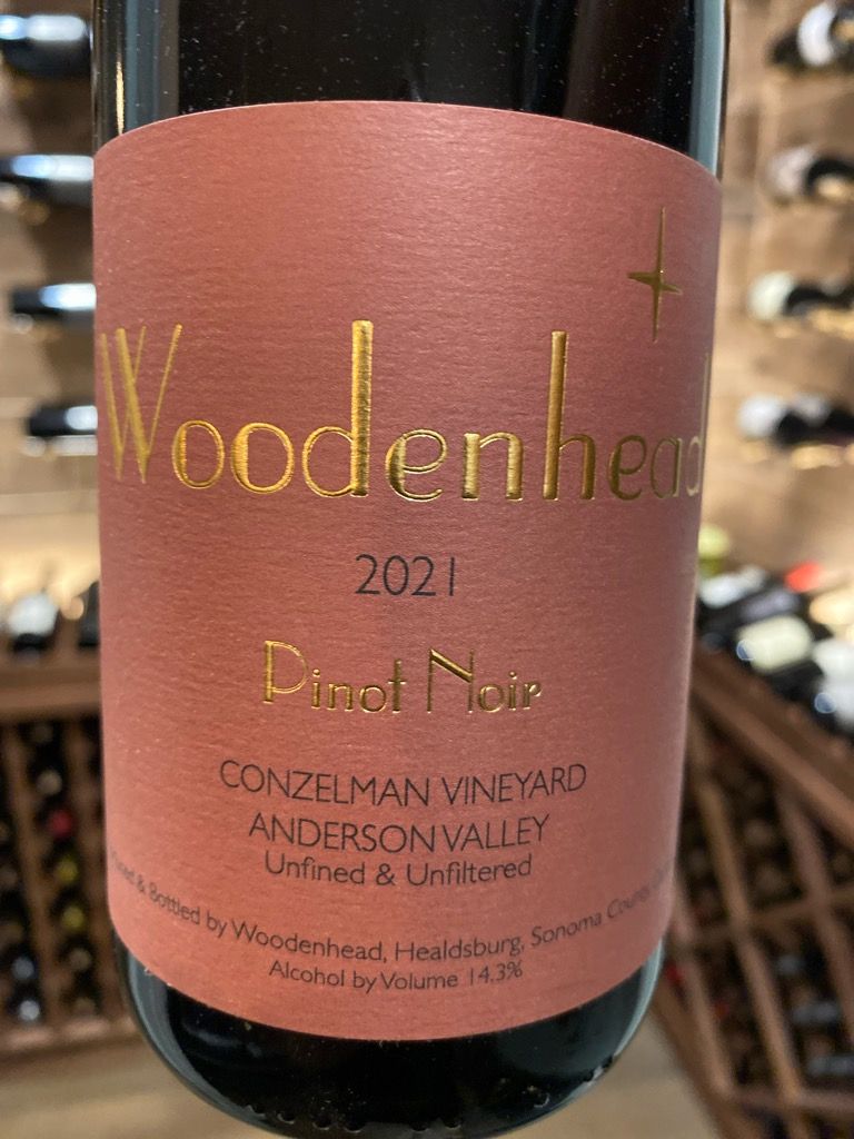 2021 Woodenhead Pinot Noir Conzelman Vineyard, USA, California, North ...
