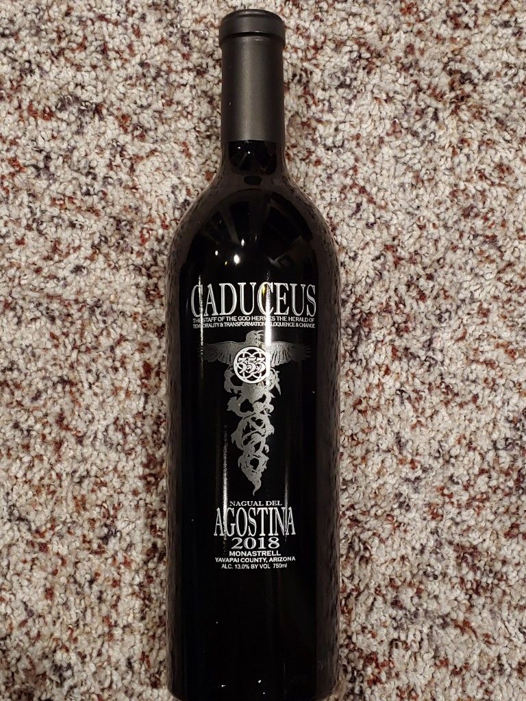 2018 Caduceus Cellars Monastrell Nagual del Agostina Red Agostina Block ...