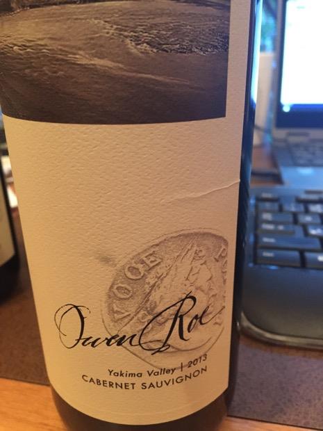 2013 Owen Roe Cabernet Sauvignon Yakima Valley, USA, Washington ...