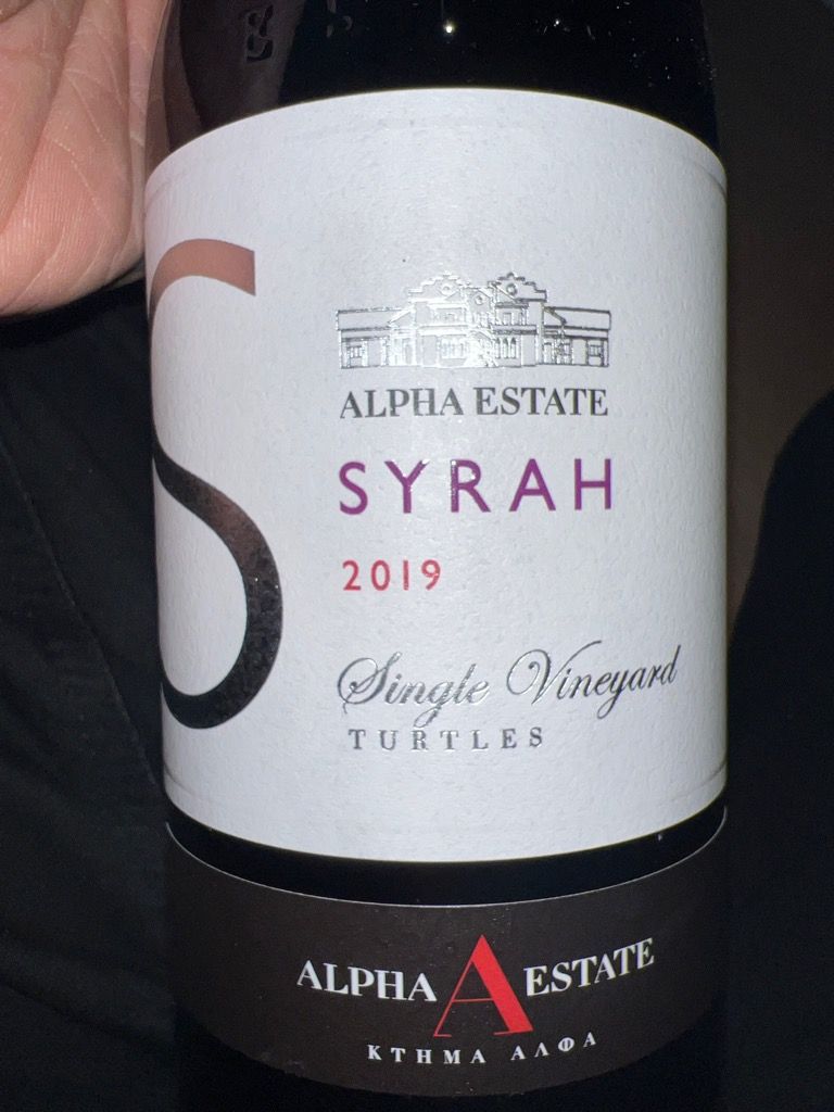 2019 Alpha Estate Syrah Xelones Vineyard, Greece, Macedonia, Amyndaio - CellarTracker