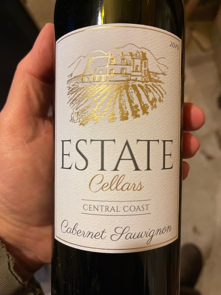 2019 Estate Cellars Vineyard Cabernet Sauvignon, USA, California ...