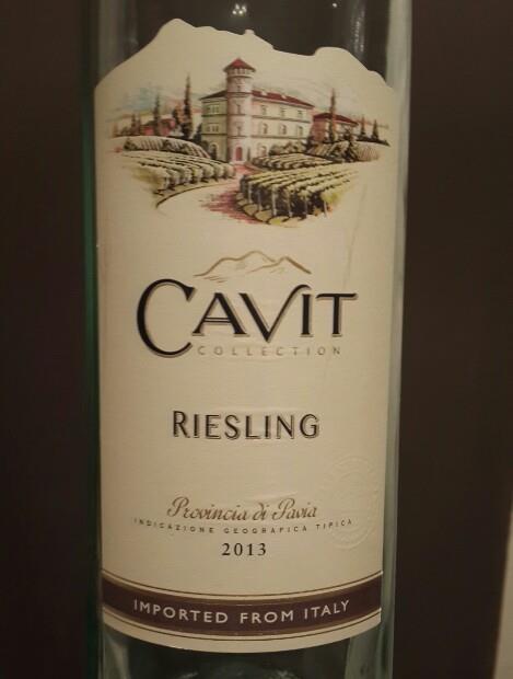 2013 Cavit Collection Riesling, Italy, Lombardia, Provincia di Pavia ...