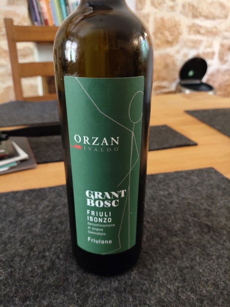 2020 Ivaldo Orzan Friuli Isonzo Friulano Grant Bosc, Italy, Friuli ...