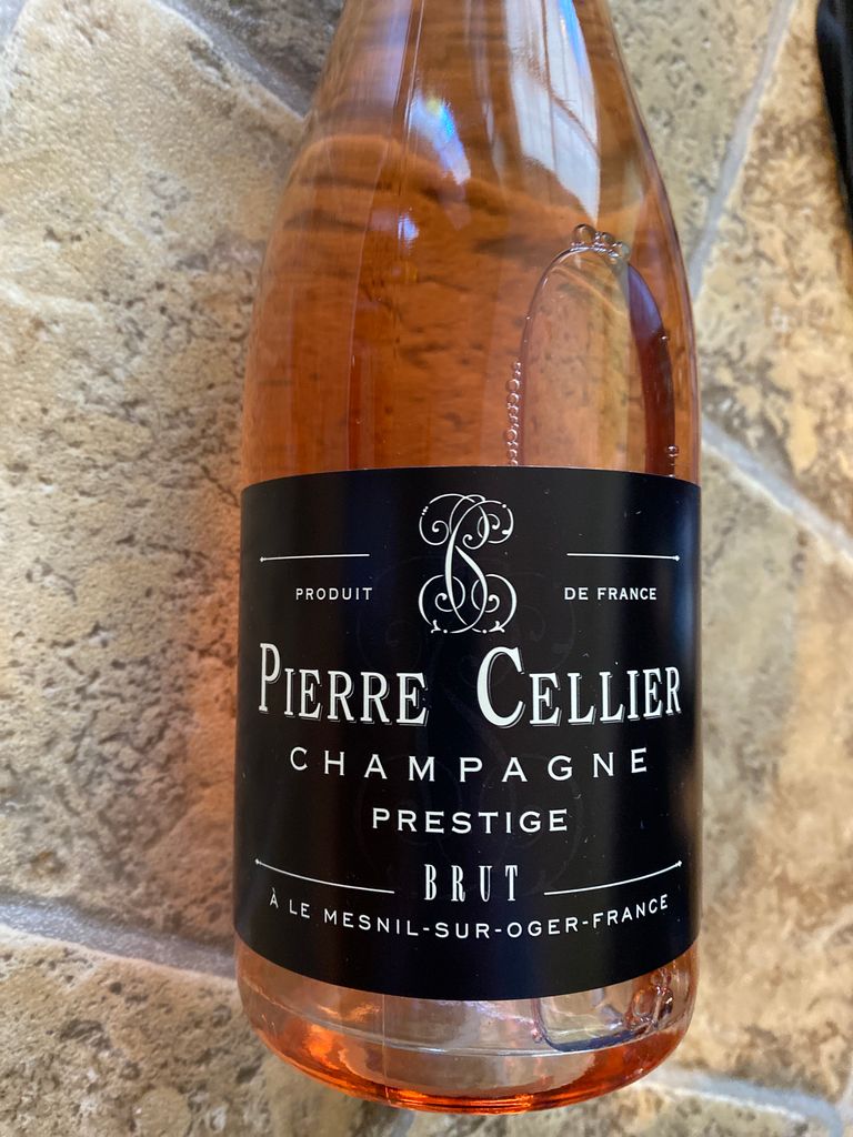 NV Pierre Cellier Champagne Prestige Brut Rosé, France, Champagne ...