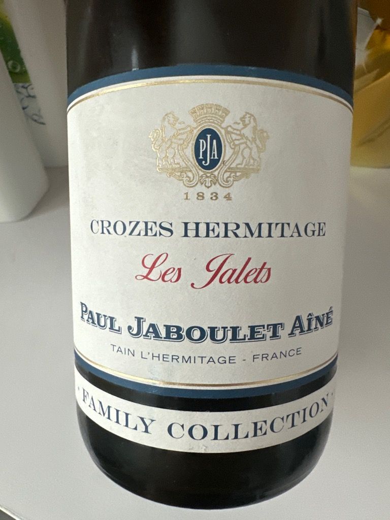 2015 Paul Jaboulet Aîné Crozes-Hermitage Blanc Les Jalets, France, Rhône, Northern Rhône, Crozes ...