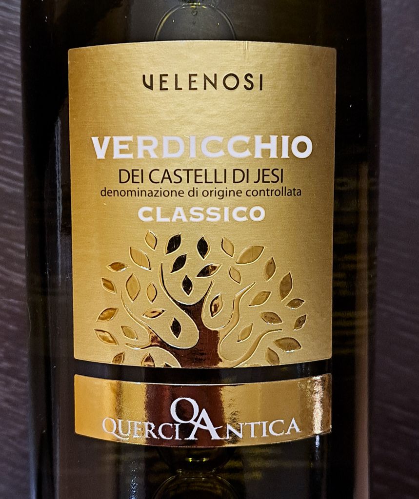 2021 Velenosi Verdicchio dei Castelli di Jesi Classico Querci’Antica ...