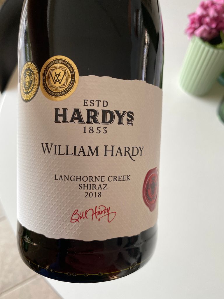 2017 Hardys Shiraz William Hardy, Australia, South Australia ...