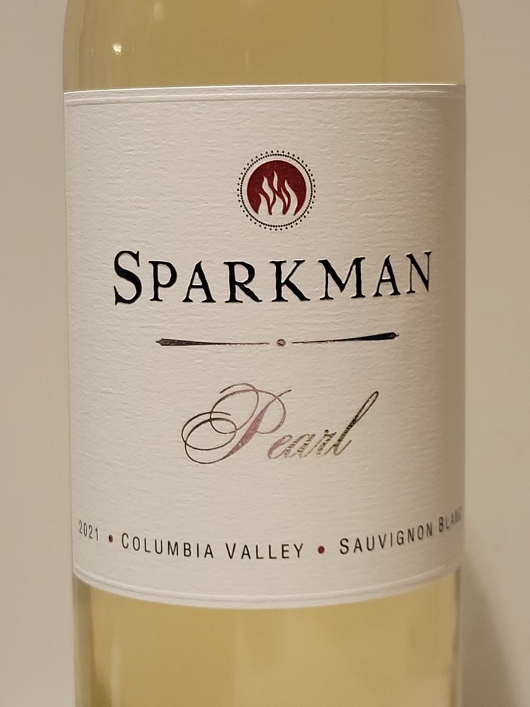 2021 Sparkman Cellars Sauvignon Blanc Pearl, USA, Washington, Columbia ...