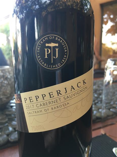 2017 Pepperjack Cabernet Sauvignon, Australia, South Australia, Barossa ...