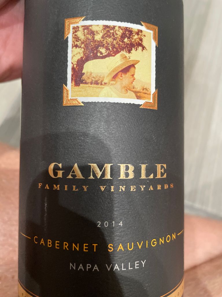 2014 Gamble Family Vineyards Cabernet Sauvignon Family Home, USA ...