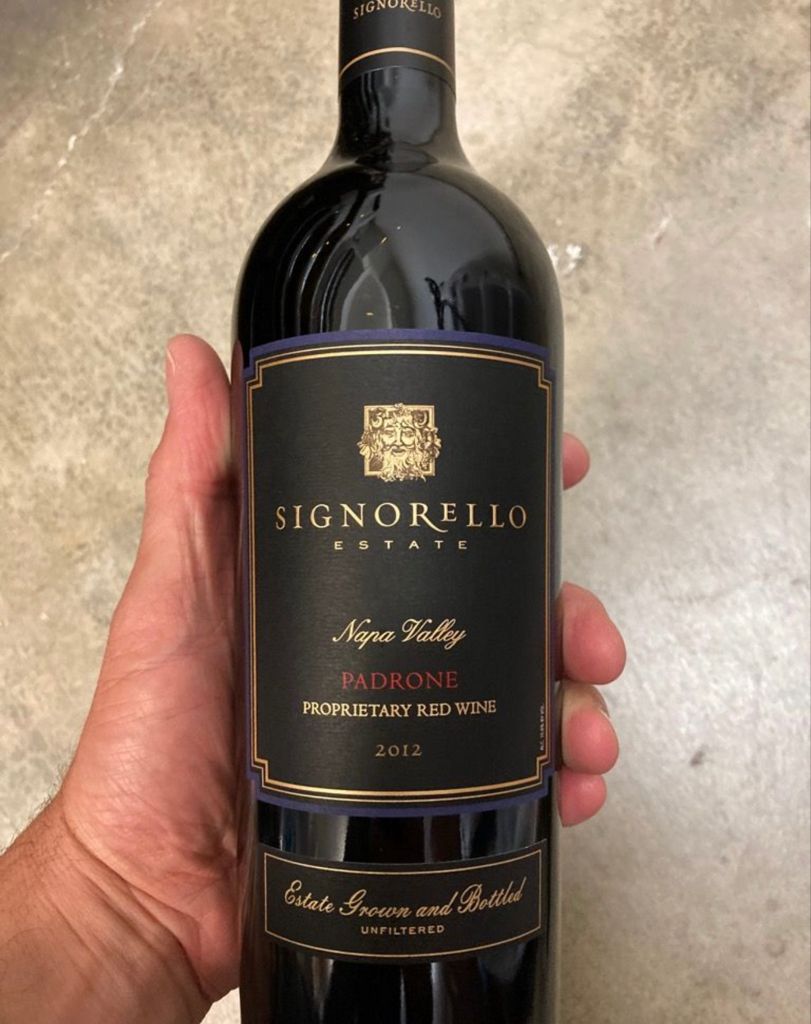 2012 Signorello Estate Padrone, USA, California, Napa Valley ...