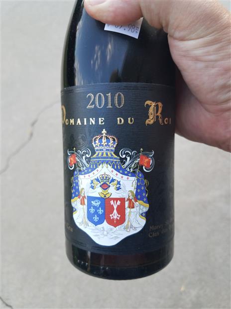 2010 Domaine du Roi Morey St. Denis 1er Cru Clos des Ormes, France ...