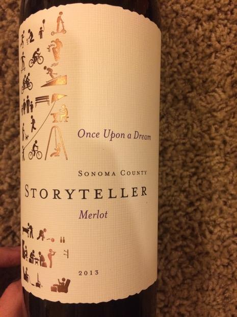 2013 Storyteller Merlot Once Upon a Dream, USA, California, Sonoma ...