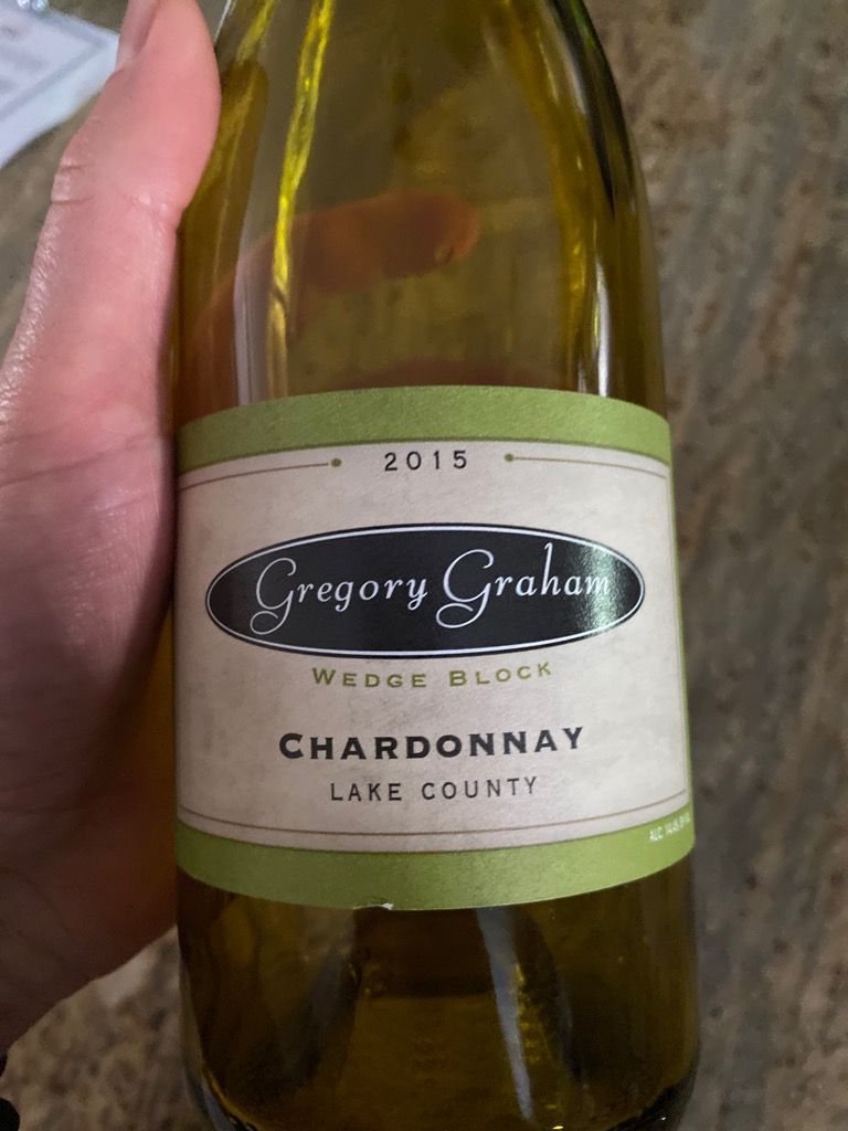 2015 Gregory Graham Chardonnay Wedge Block, USA, California, North ...