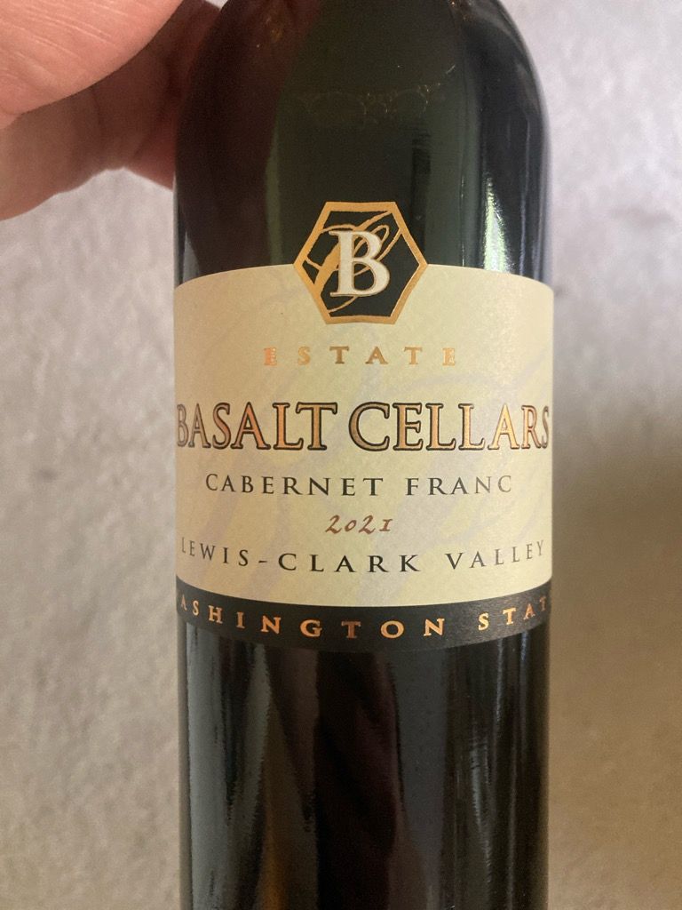 2023 Basalt Cellars Cabernet Franc, USA, Washington, Columbia Valley ...