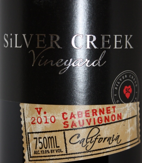 NV Silver Creek Vineyard Cabernet Sauvignon, USA, California ...