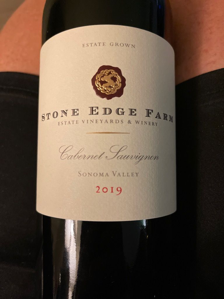 2019 Stone Edge Farm Cabernet Sauvignon, USA, California, Sonoma County ...