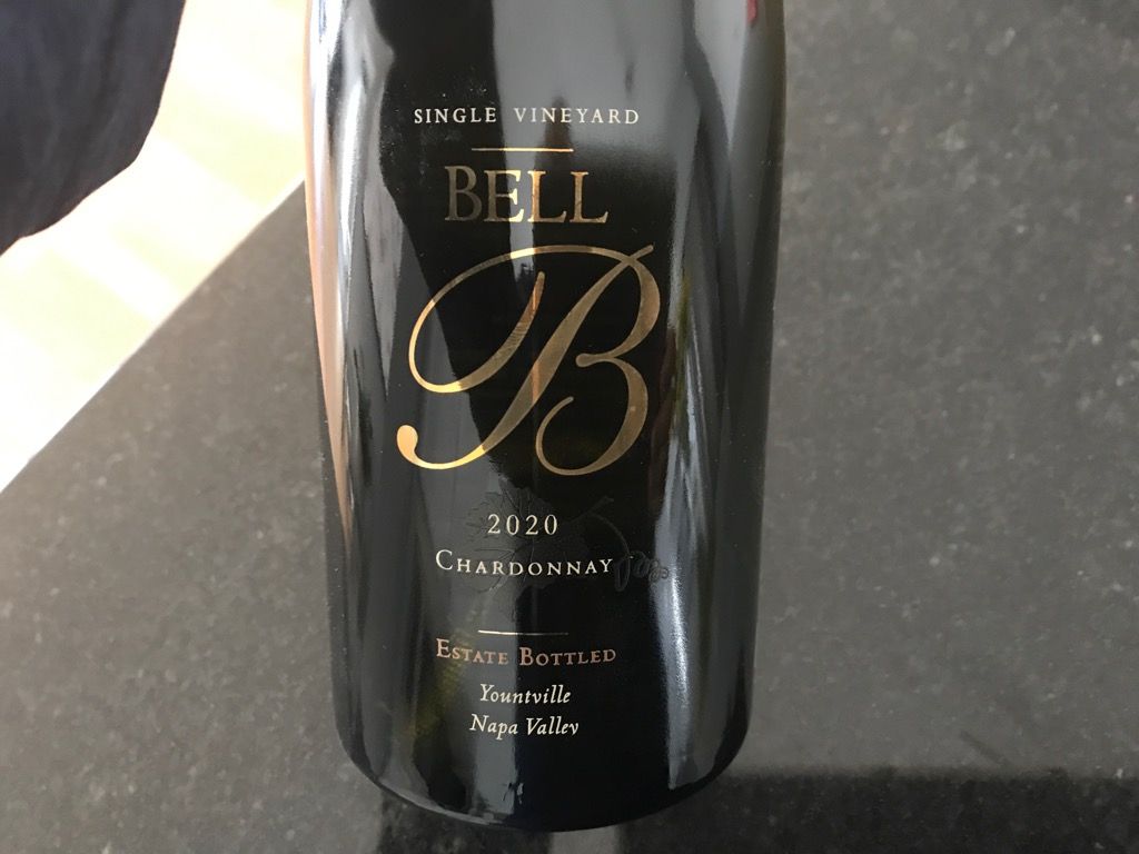 2020 Bell Wine Cellars Chardonnay, USA, California, Napa Valley ...