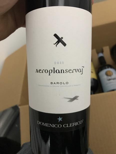 2011 Domenico Clerico Barolo Aeroplan Servaj Serralunga, Italy ...