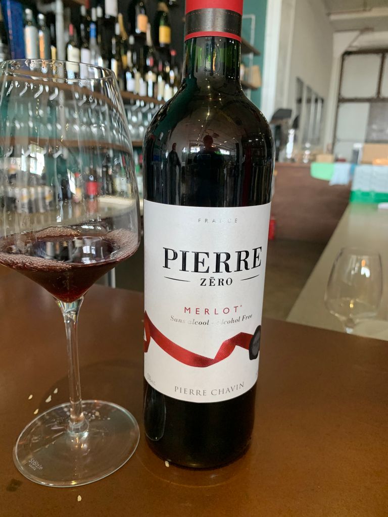 NV Domaines Pierre Chavin Merlot Pierre Zero Merlot Non Alcohol, France ...