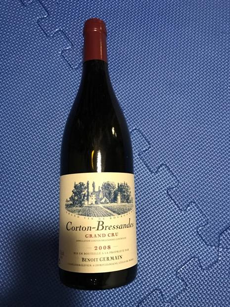 2008 Benoît Germain Corton-Bressandes, France, Burgundy, Côte de Beaune ...