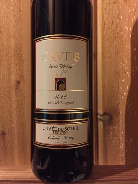 2011 Cave B Estate Winery Cuvée du Soleil, USA, Washington, Columbia ...