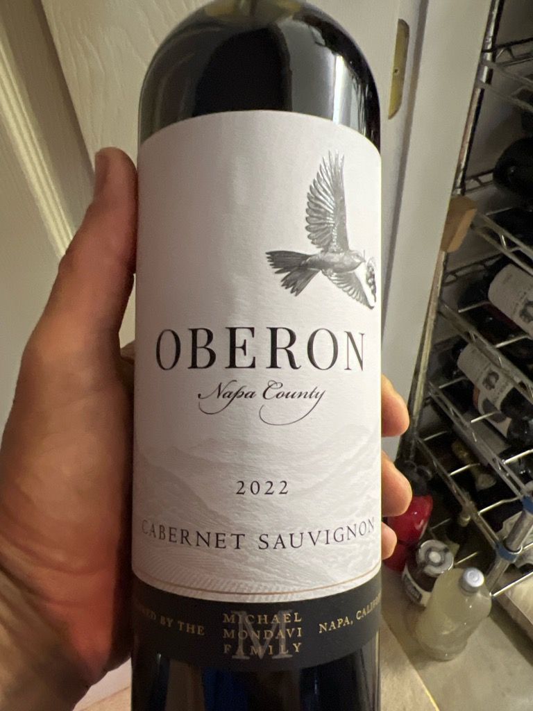 2022 Oberon Merlot, USA, California, Napa Valley - CellarTracker