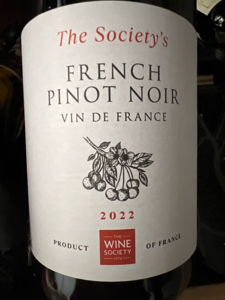 2022 The Wine Society Pinot Noir French, France, Languedoc Roussillon ...