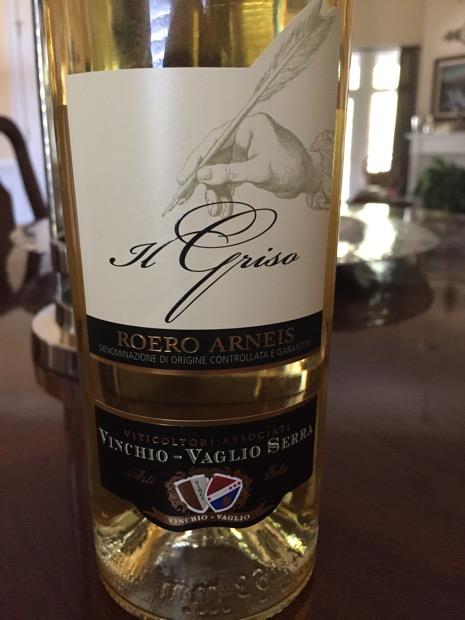 2021 Vinchio-Vaglio Serra Roero Arneis Il Griso, Italy, Piedmont, Alba ...