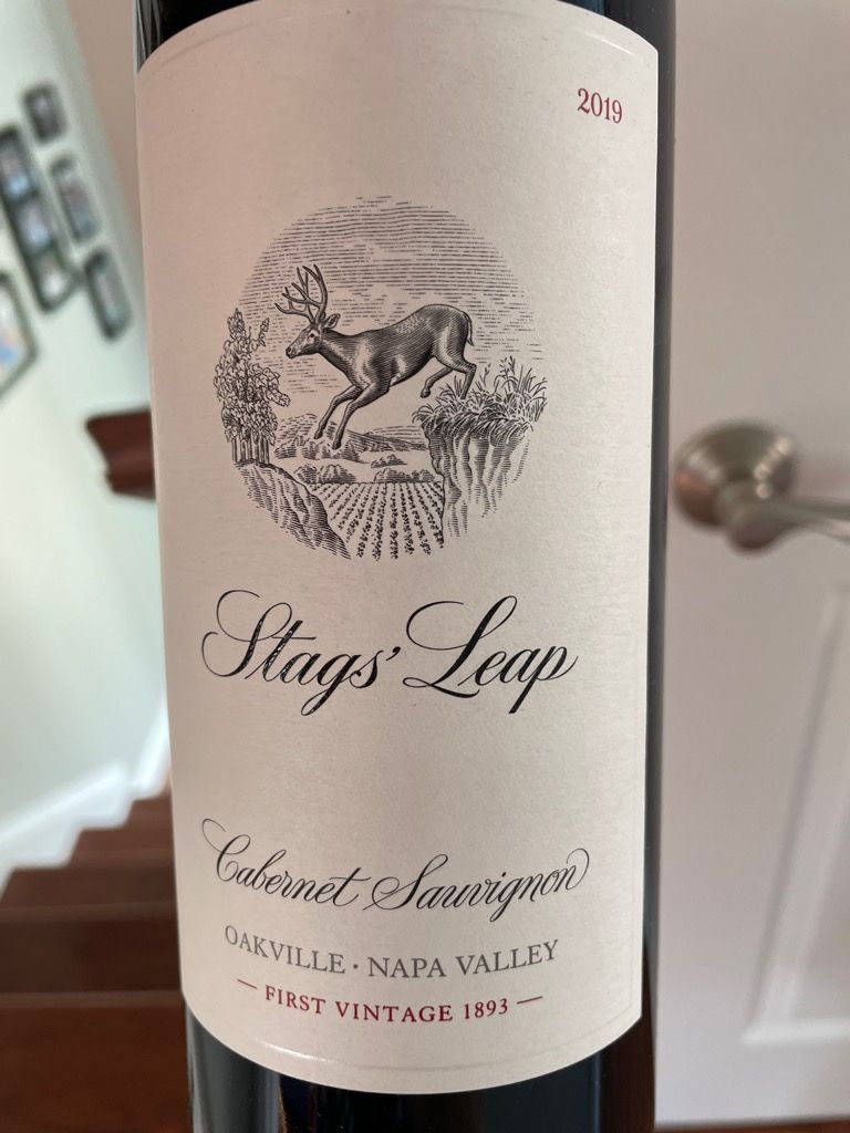 2019 Stags' Leap Winery Cabernet Sauvignon Oakville, USA, California ...