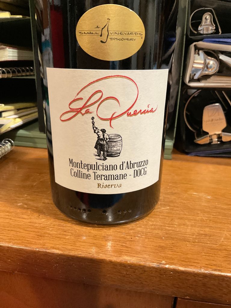 2012 La Quercia Montepulciano d'Abruzzo, Italy, Abruzzi, Montepulciano ...