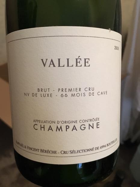 NV Raphaël & Vincent Bérêche Champagne Côte 62 Mois de Cave, France, Champagne - CellarTracker