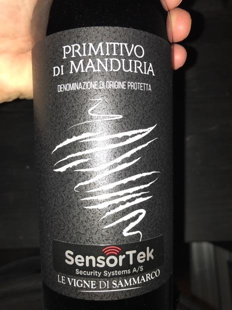 2016 Le Vigne Di Sammarco Primitivo di Manduria, Italy, Puglia ...