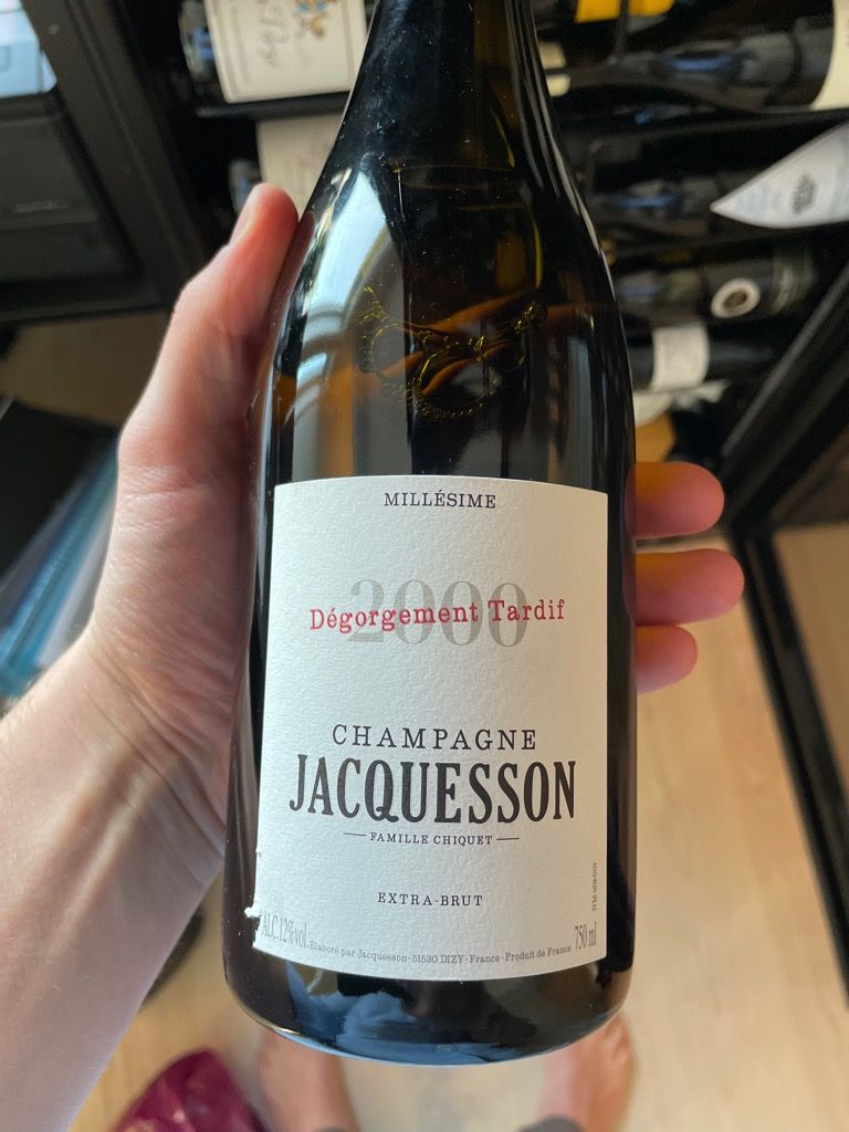 2002 Jacquesson & Fils Champagne Millésimé Dégorgement Tardif, France ...