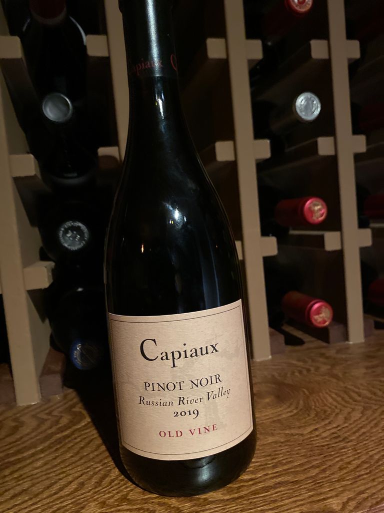 2019 Capiaux Cellars Pinot Noir Old Vine, USA, California, Sonoma ...