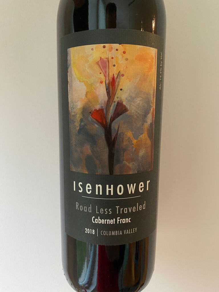 2018 Isenhower Cellars Cabernet Franc Road Less Traveled, USA ...