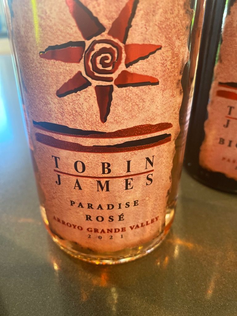 2021 Tobin James Syrah Paradise Rosé, USA, California, Central Coast ...