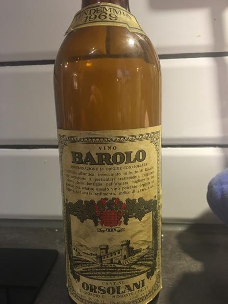 1961 Orsolani Barolo, Italy, Piedmont, Langhe, Barolo - CellarTracker